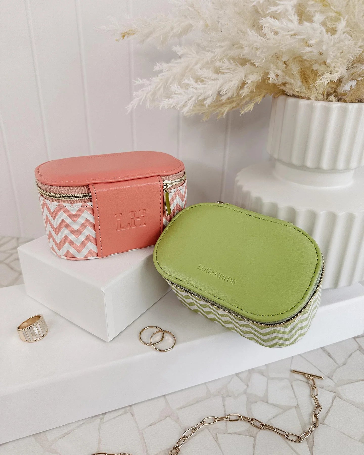 Olive Oval Jewellery Box - 8 colours – Lennoxofsassafras